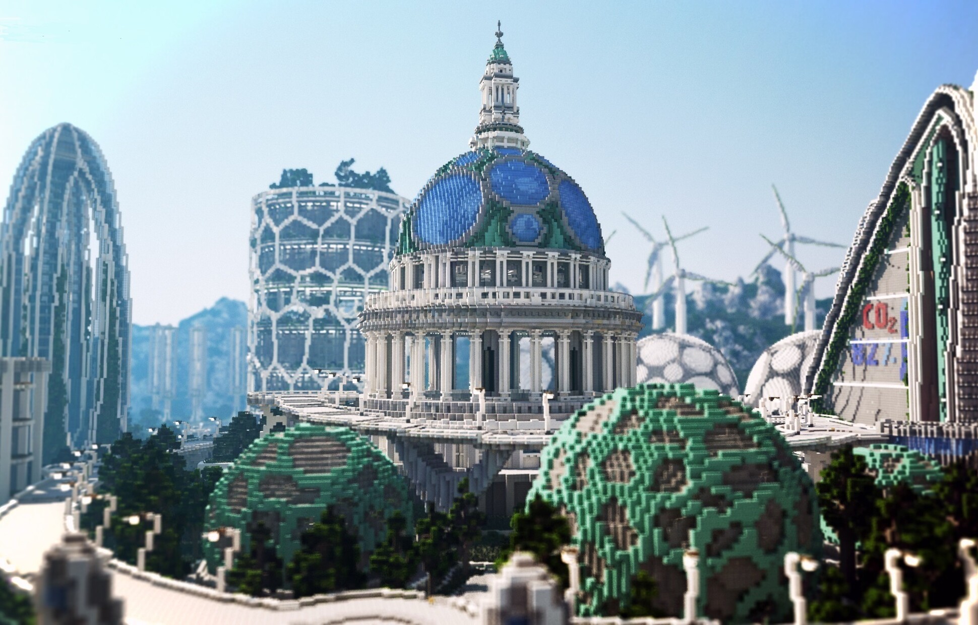 Minecraft: Future Blocks of Tilburg | Erfgoed Tilburg