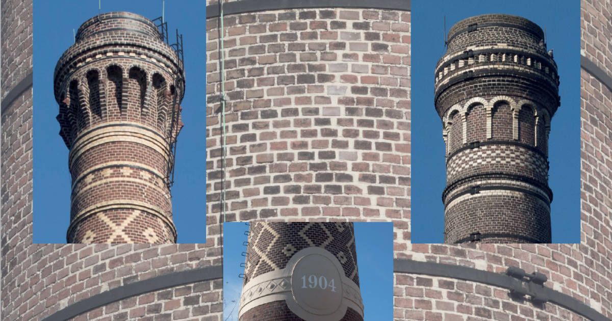 Fabrieksschoorstenen als symbool van het… | Erfgoed Tilburg